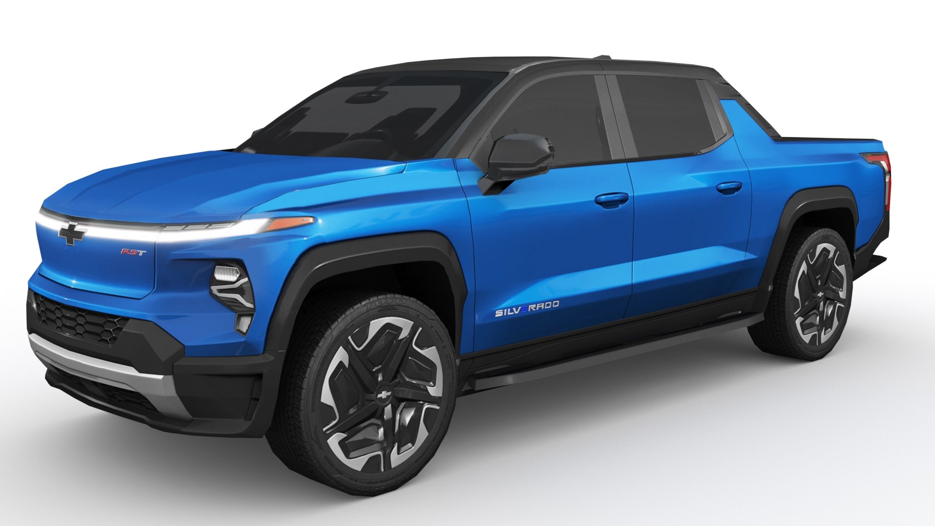 Chevrolet Silverado EV RST 2023 3D Model - TurboSquid 2153885