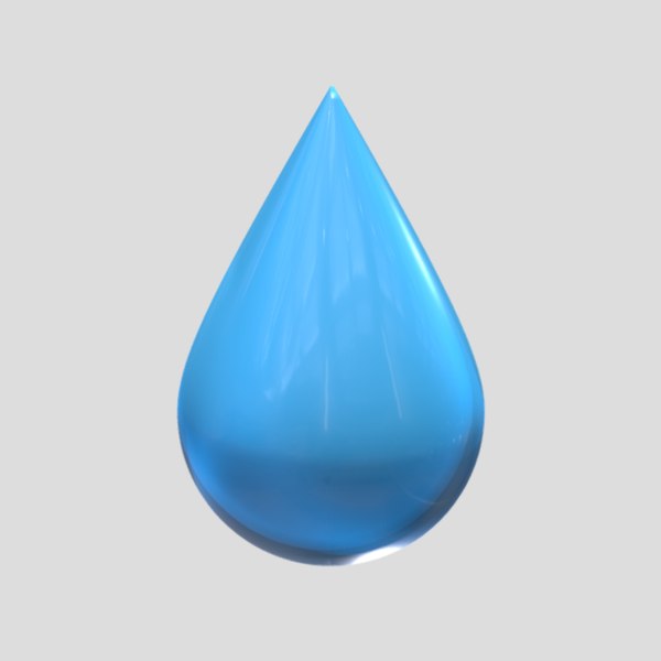 modèle 3D de Goutte d'eau 3D - TurboSquid 2019208