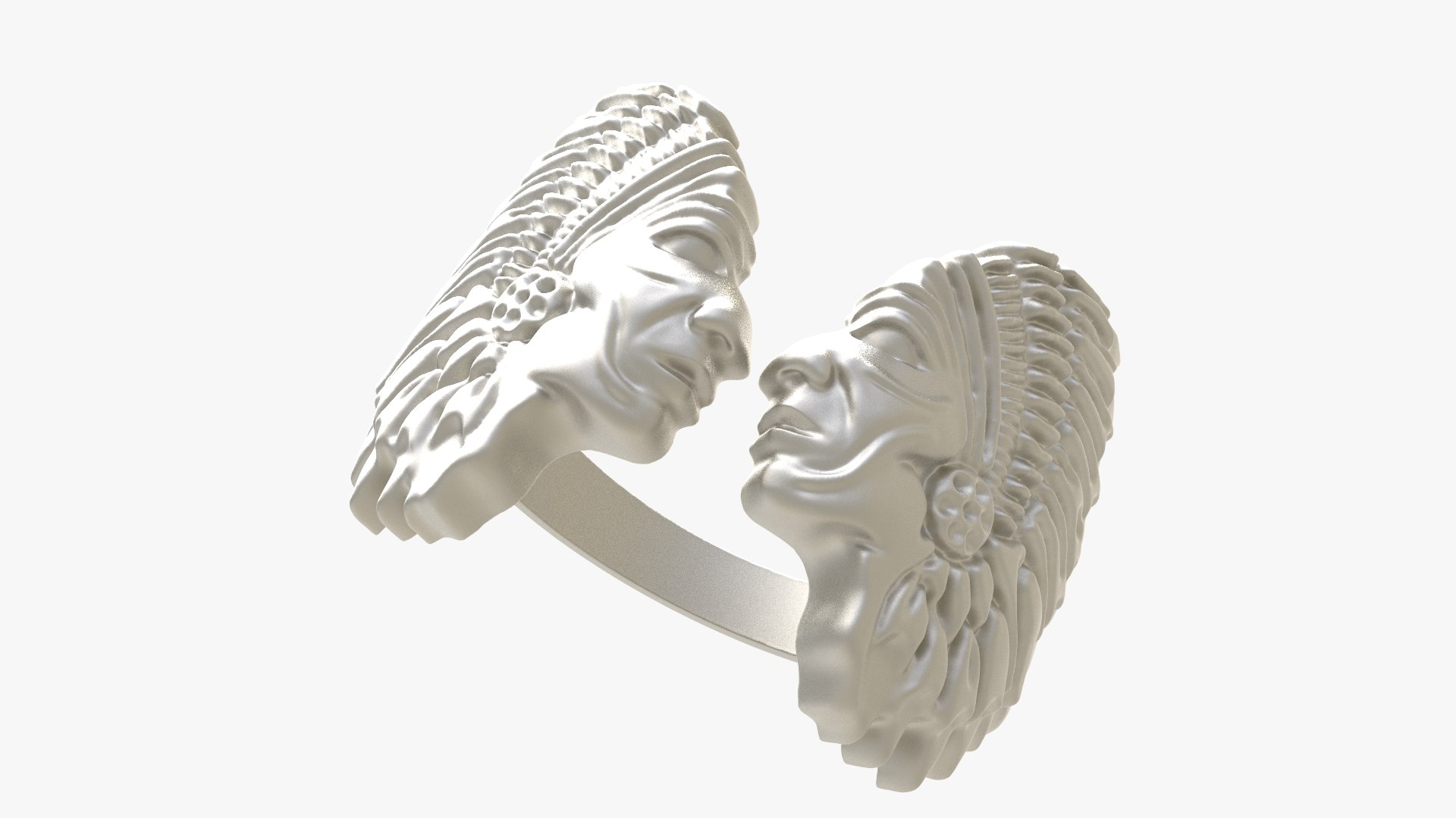 3D INDIAN RING - TurboSquid 1981407