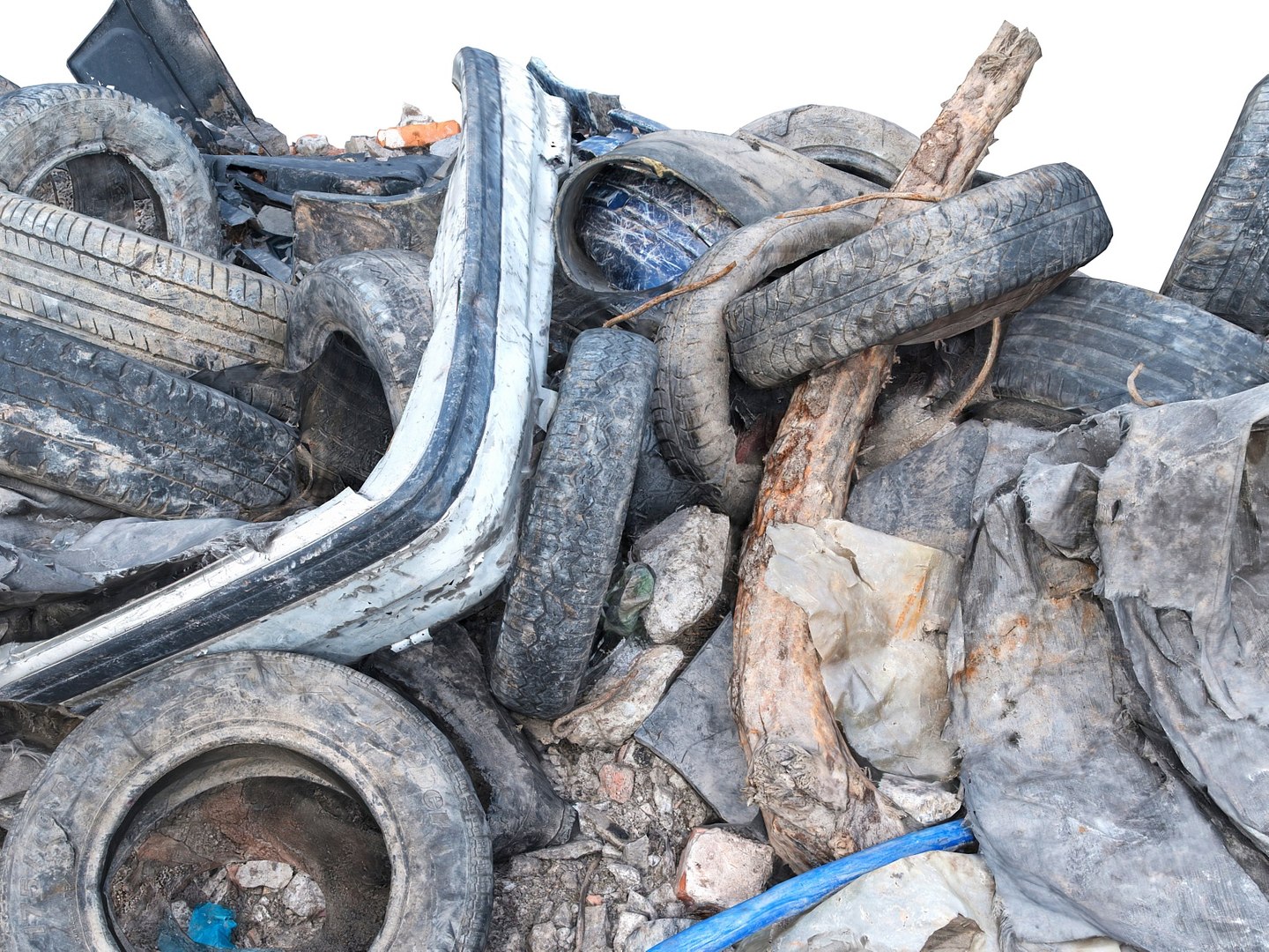 Tire Garbage 16k 3d Max