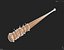 3D Spiked Baseball Bat Model - TurboSquid 2397112
