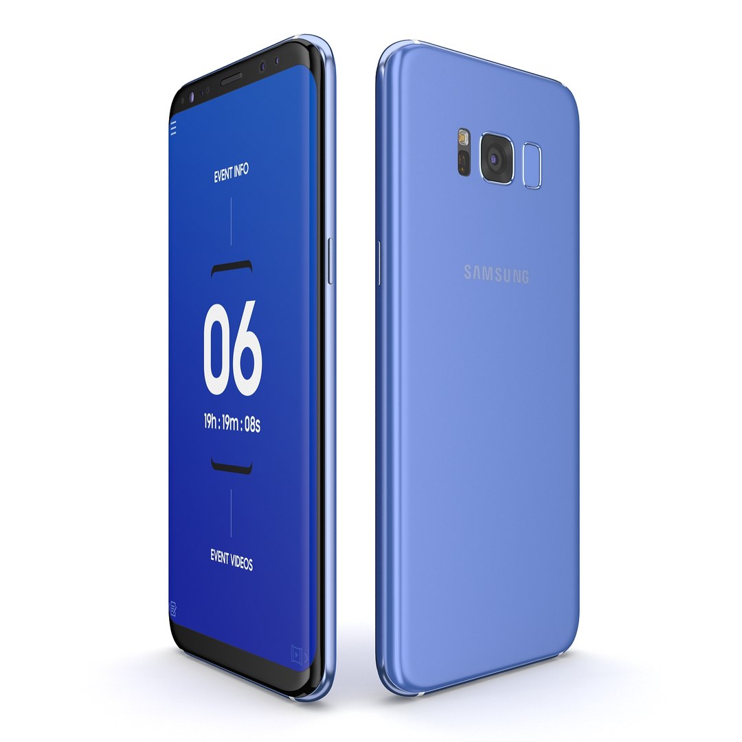 3D samsung galaxy s8 model | 1146918 | TurboSquid