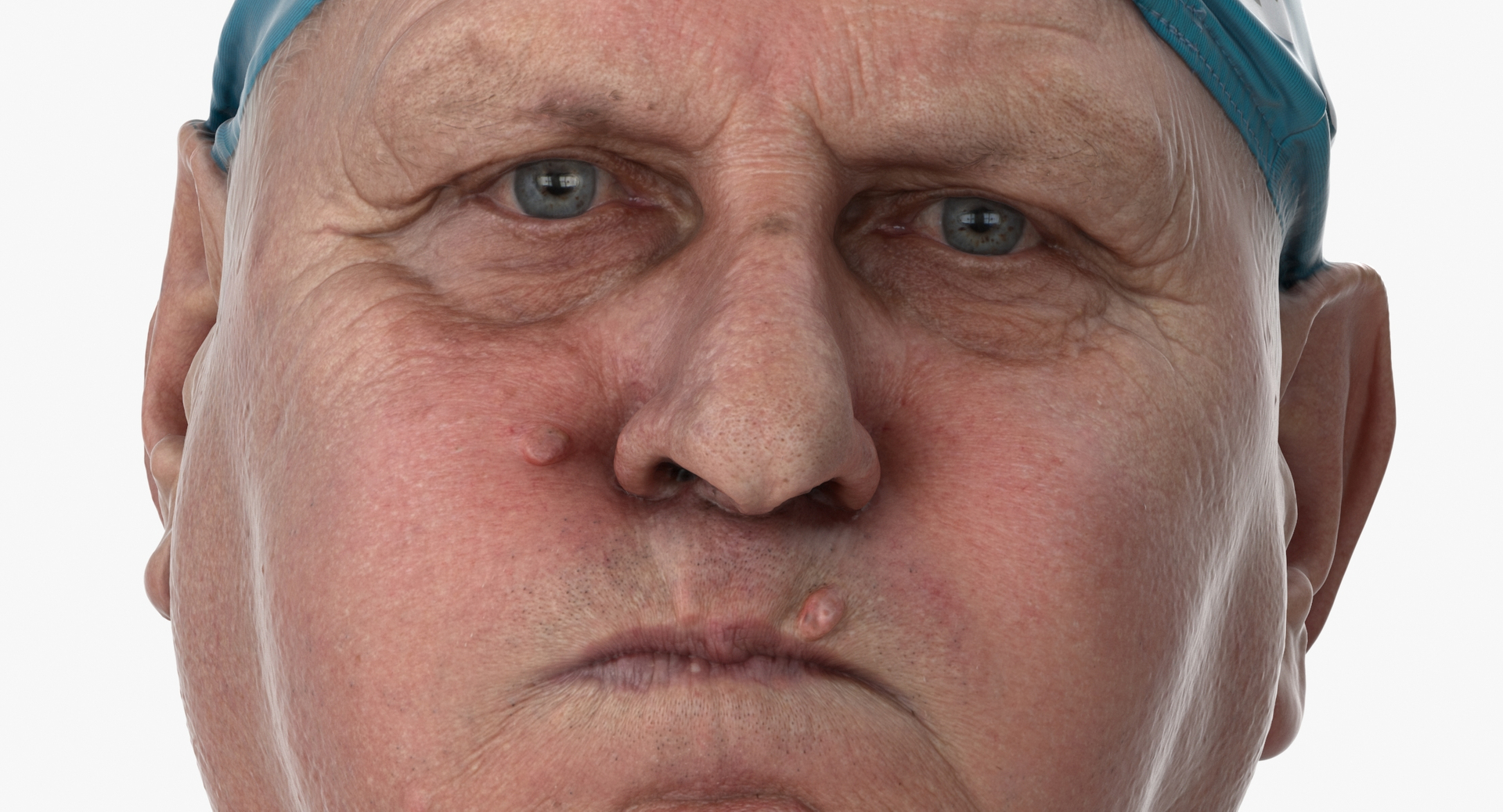 3D Homer Human Head Cheek Blow AU33 Clean Scan - TurboSquid 1740185