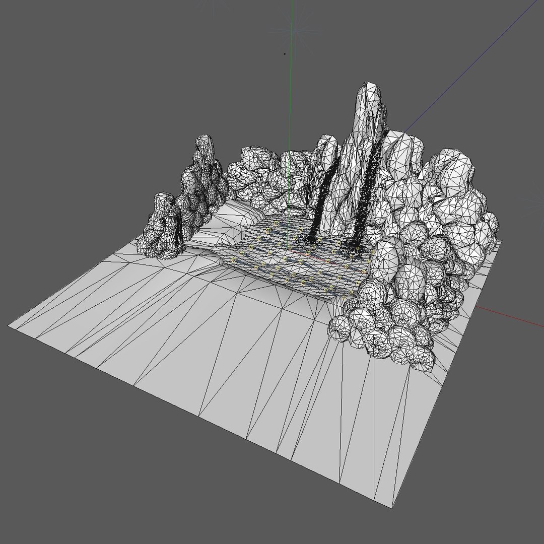 3d Model Waterfall Animations 1