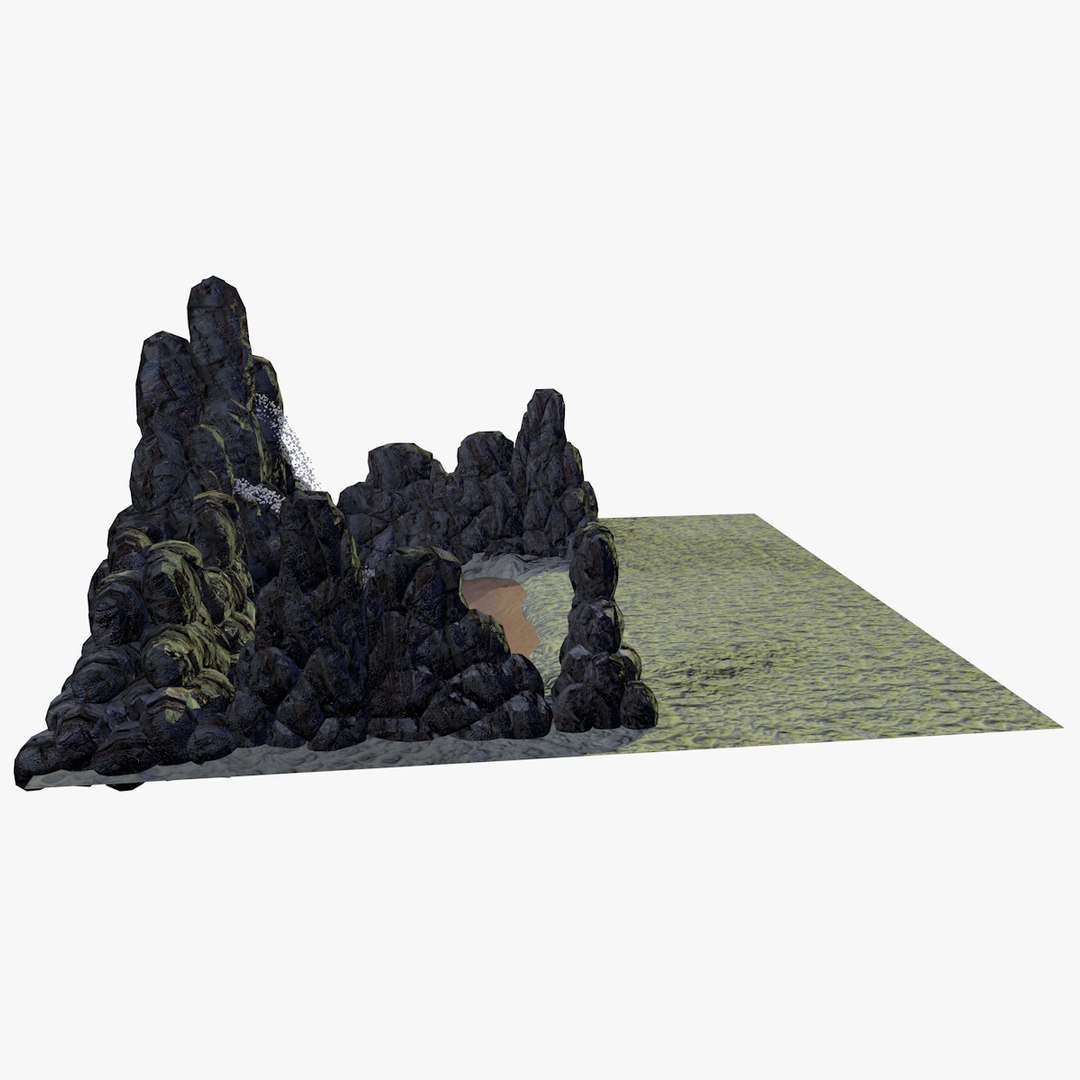3d Model Waterfall Animations 1