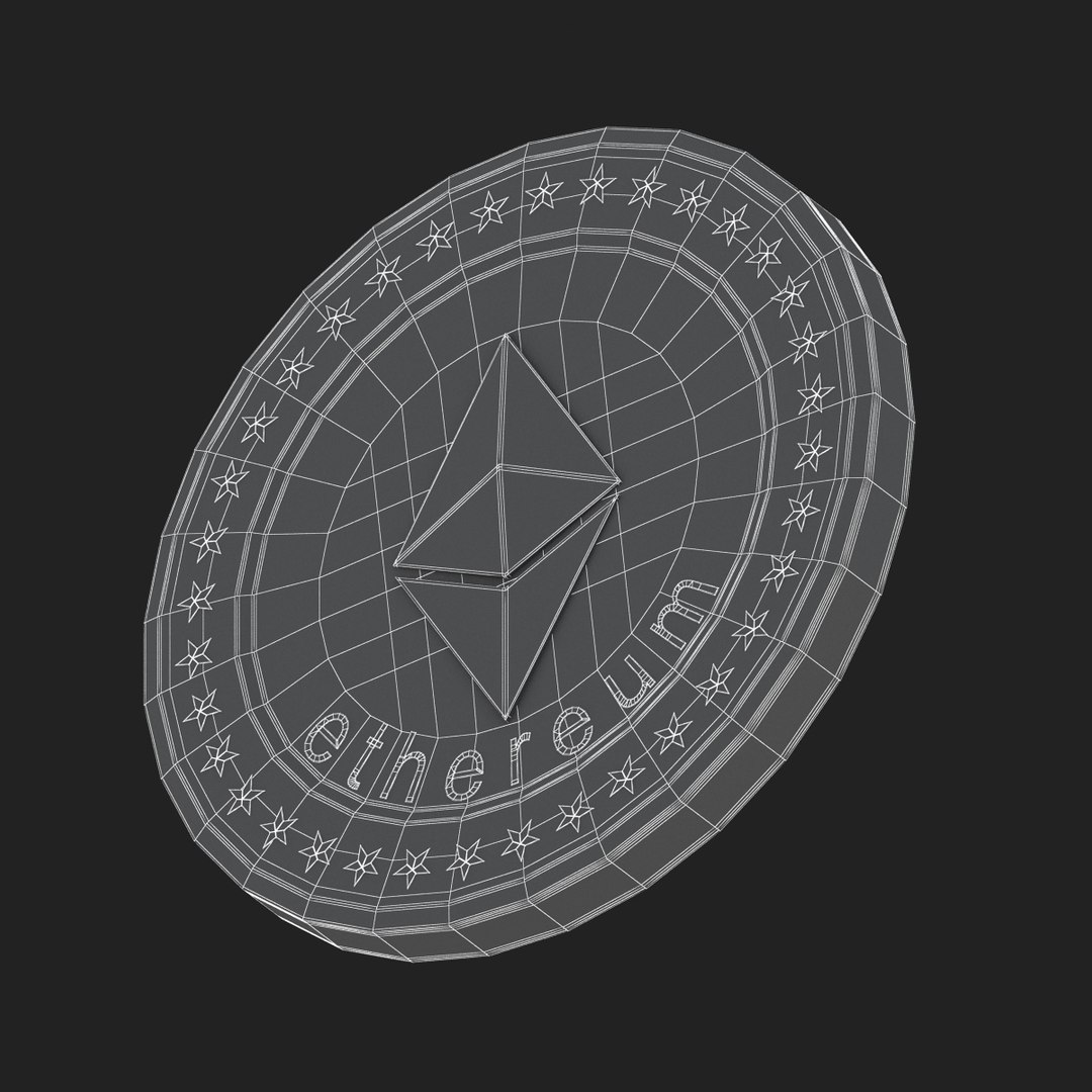 Coin Eth 3D Model - TurboSquid 1238369