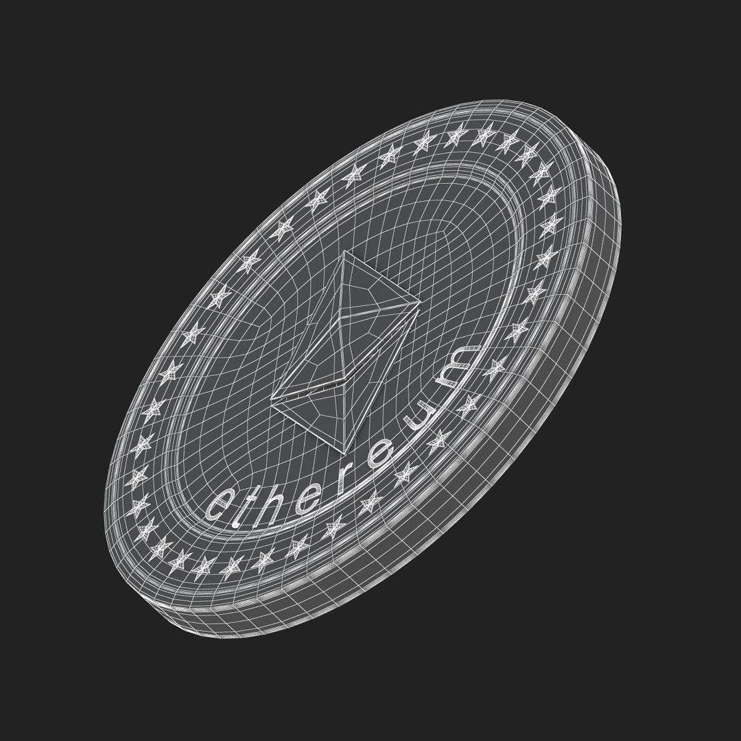 Coin Eth 3D Model - TurboSquid 1238369