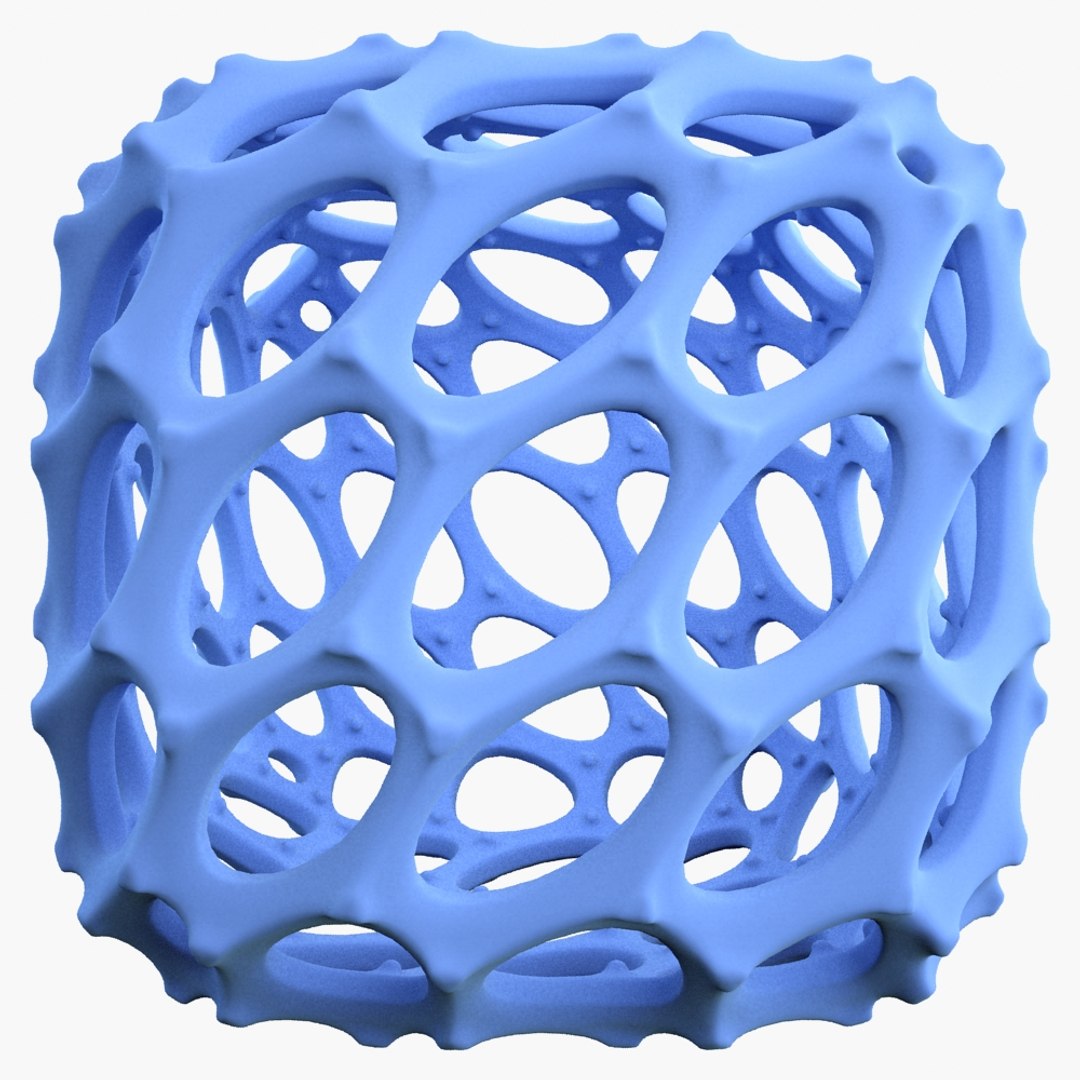 Complex Shape 3d Model