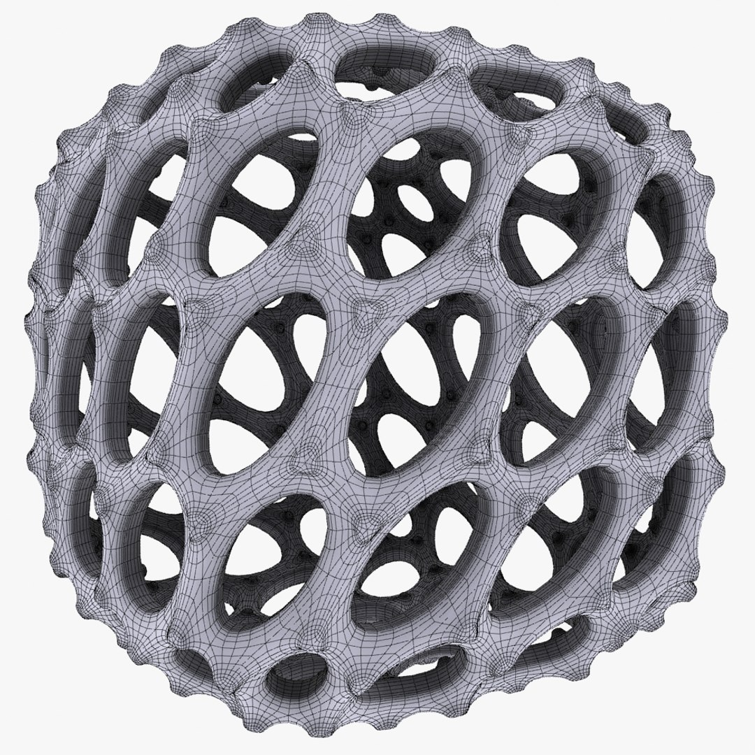 Complex Shape 3d Model