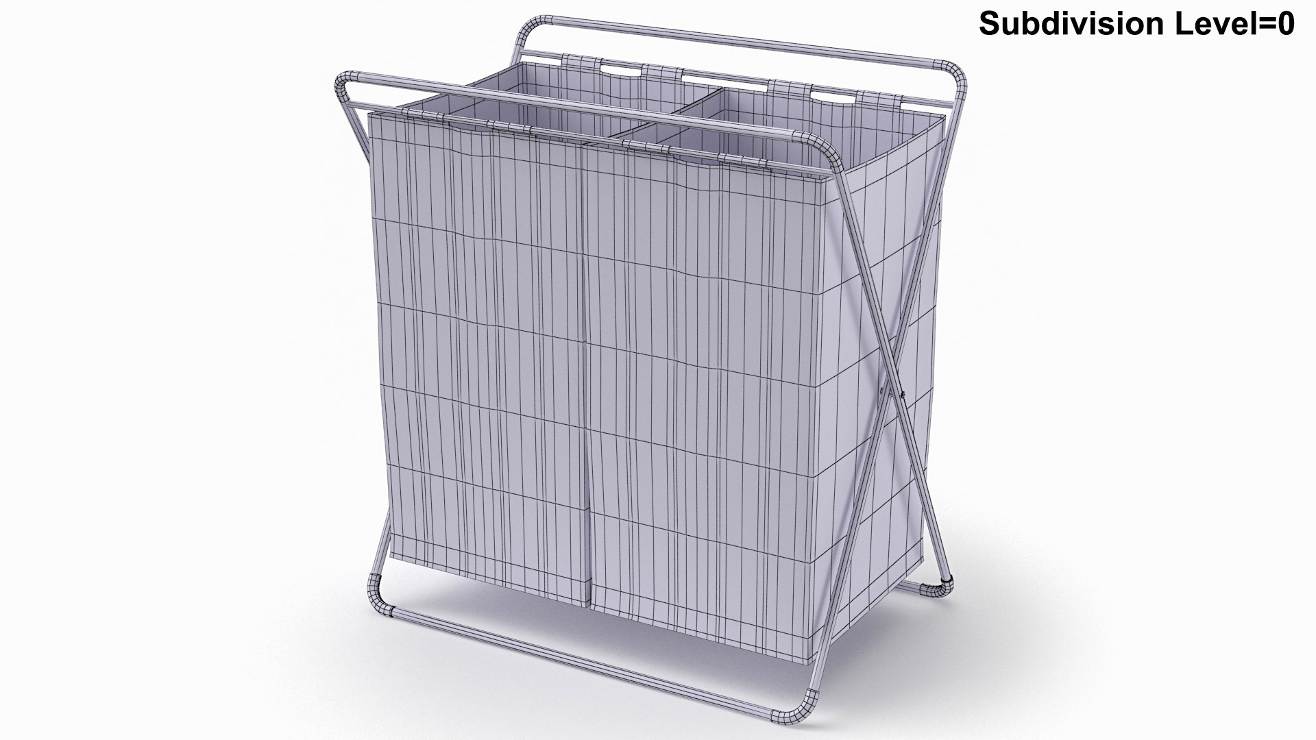 3D Model Laundry Hamper 02 - TurboSquid 2025935