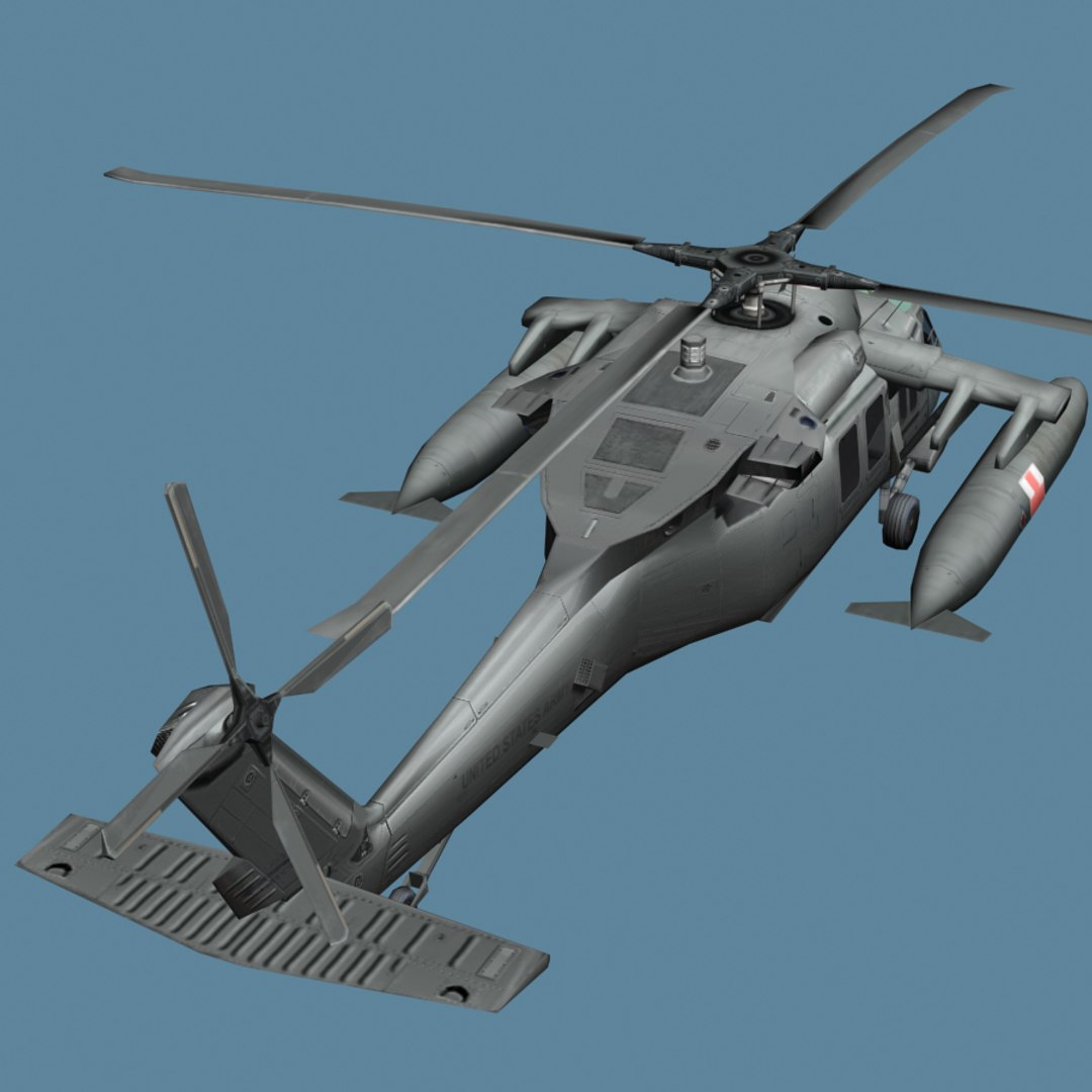 Chopper Engines Blackhawk 3d Model