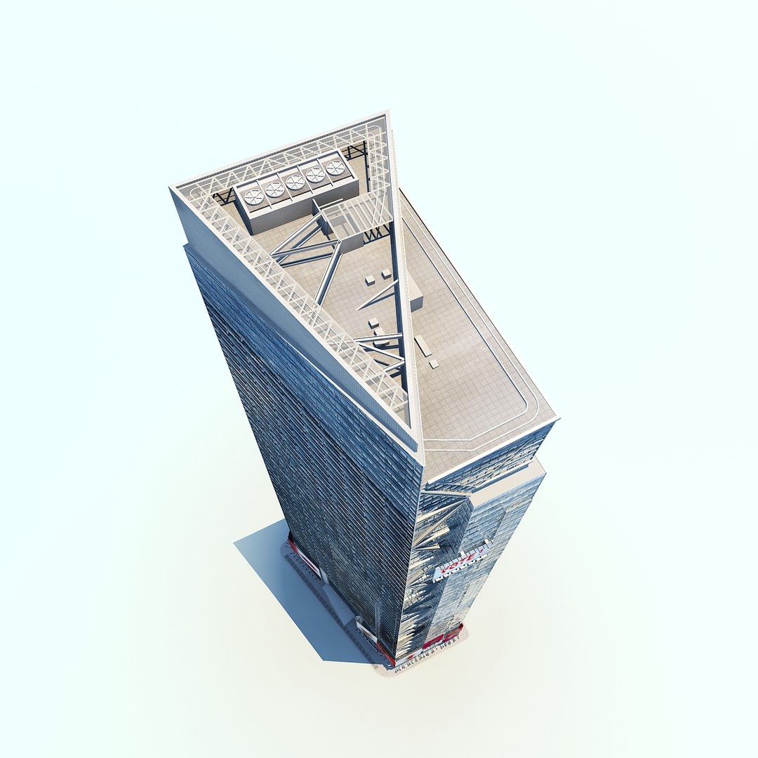 3d model time square tower