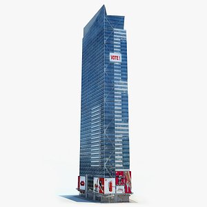 Low Poly Times Square 3D Models For Download | TurboSquid