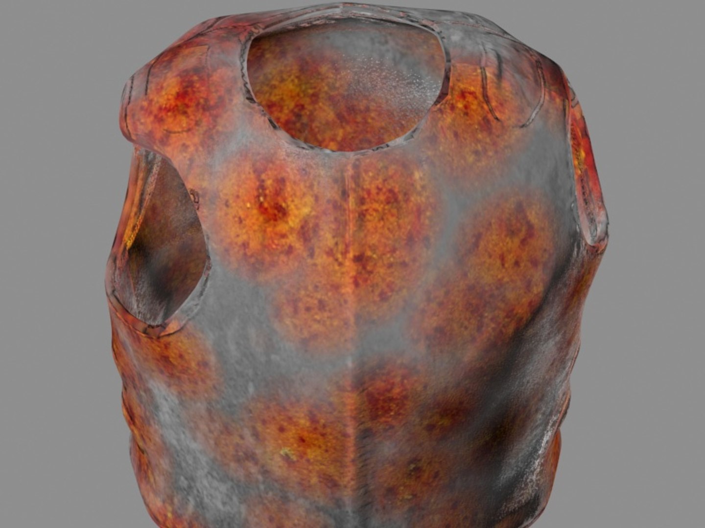 3D Iron Body Armor Model - TurboSquid 1275082