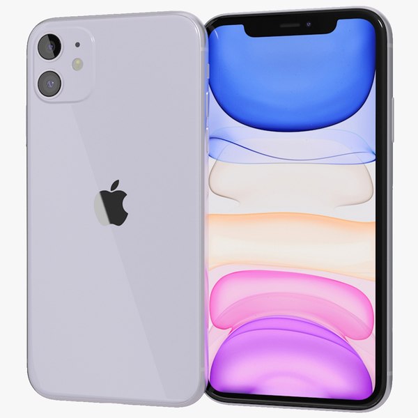 Apple iPhone 11 Roxo Modelo 3D - TurboSquid 1446881