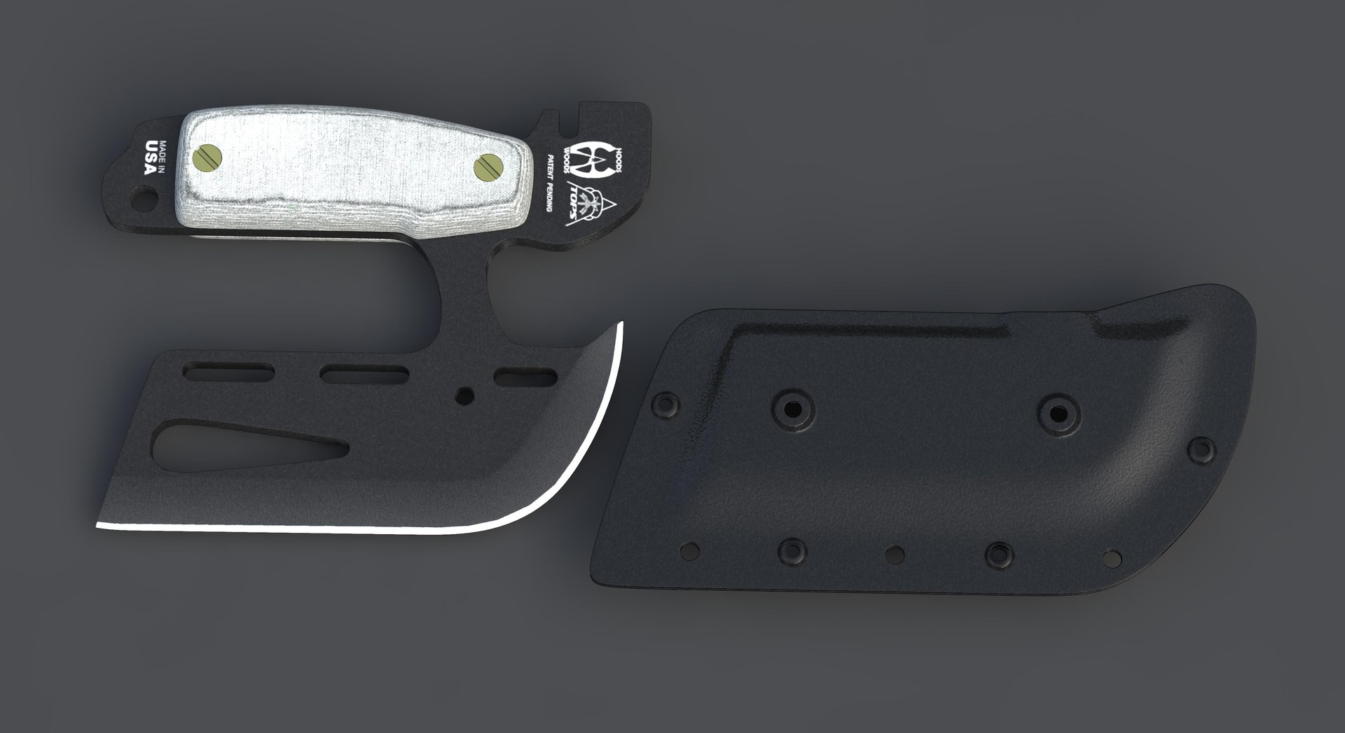 Survival Knife Atax Model - TurboSquid 1635944