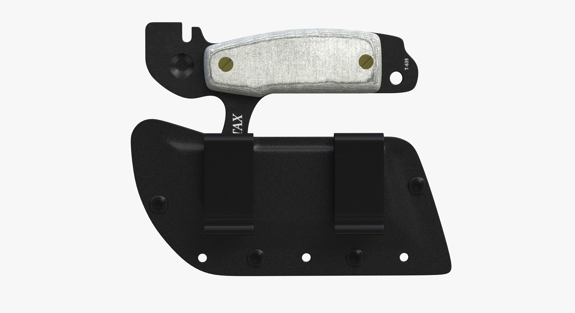 Survival Knife Atax Model - TurboSquid 1635944