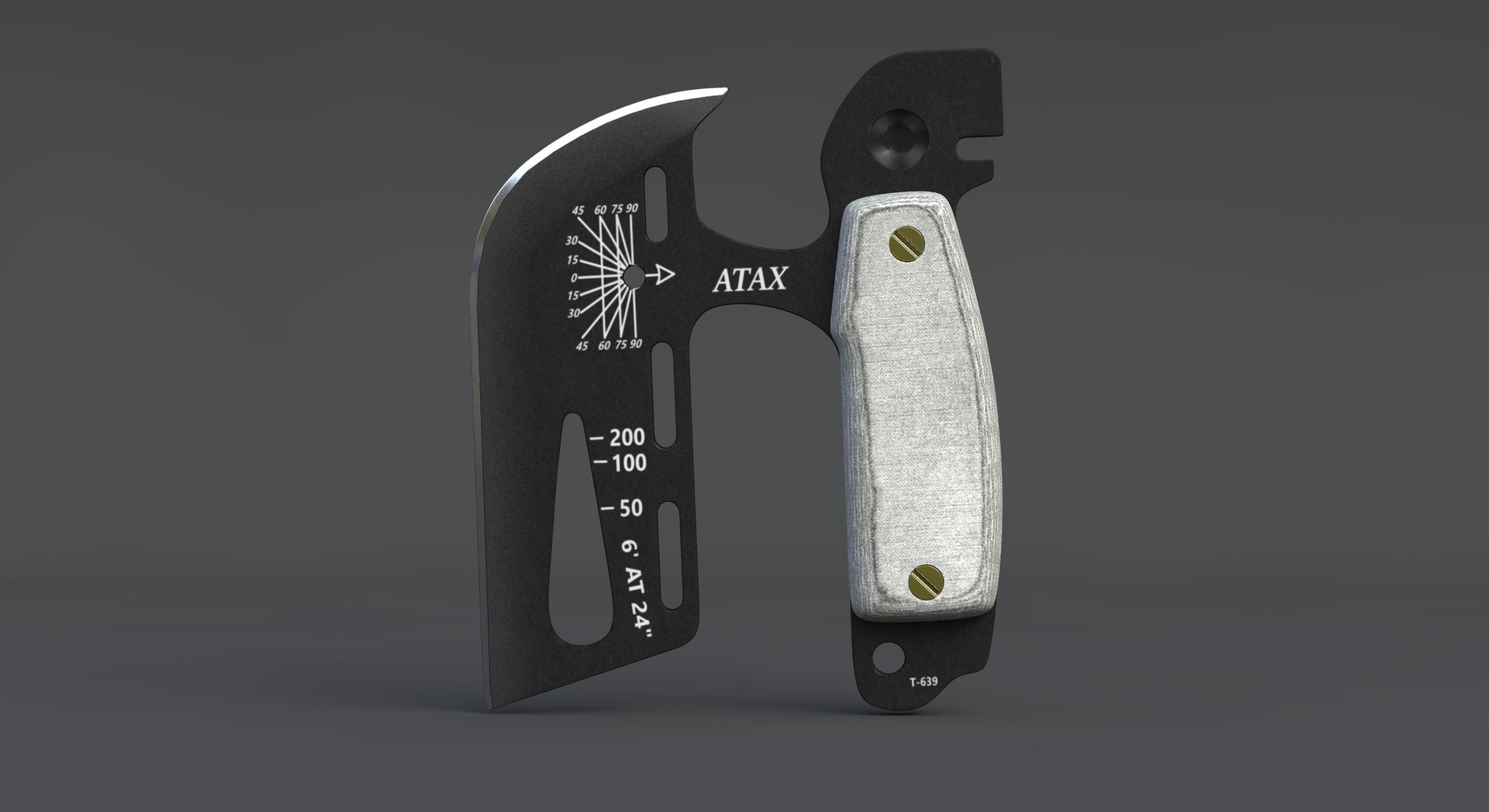 Survival Knife Atax Model - TurboSquid 1635944