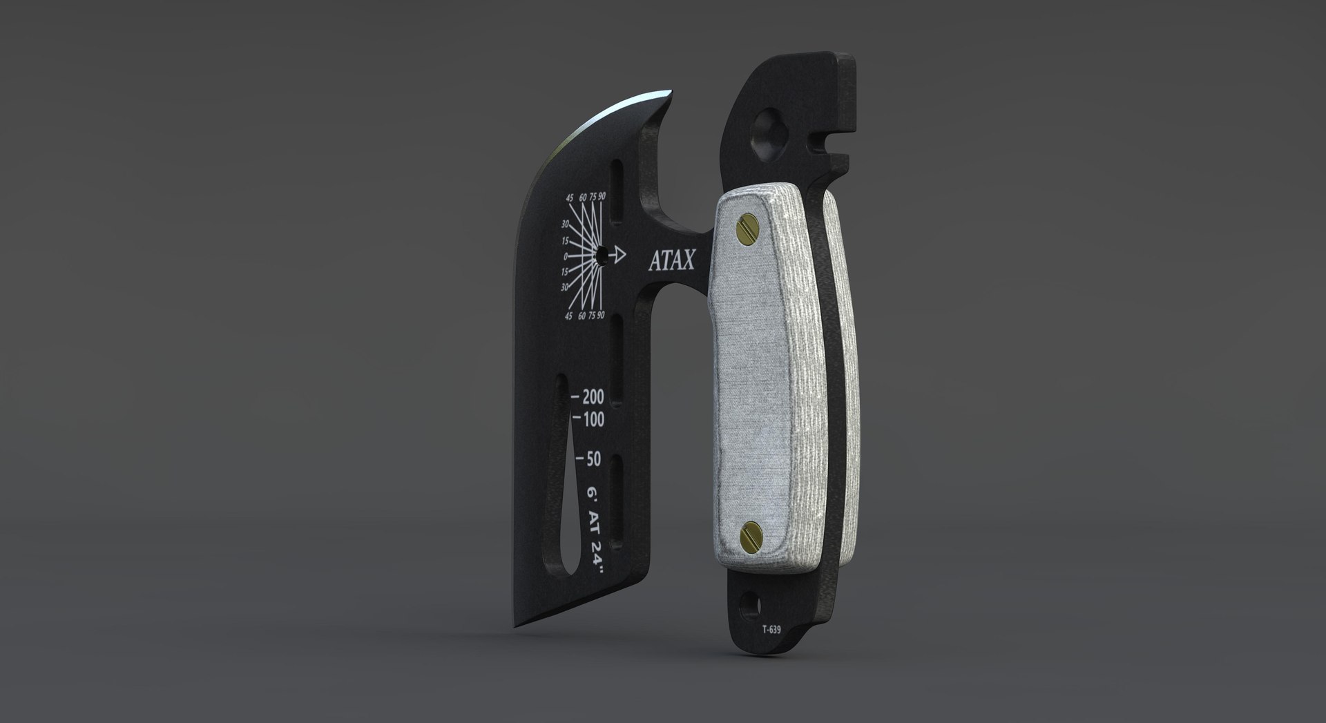 Survival Knife Atax Model - TurboSquid 1635944