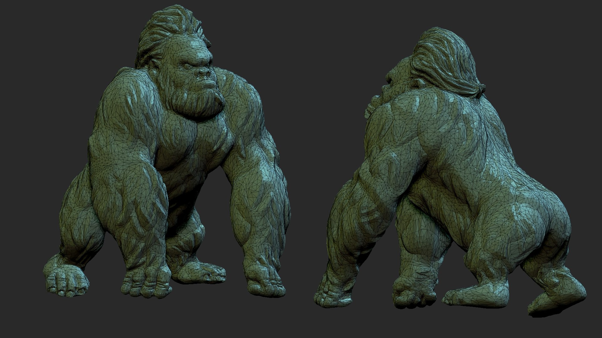 King Kong Model - TurboSquid 1699885