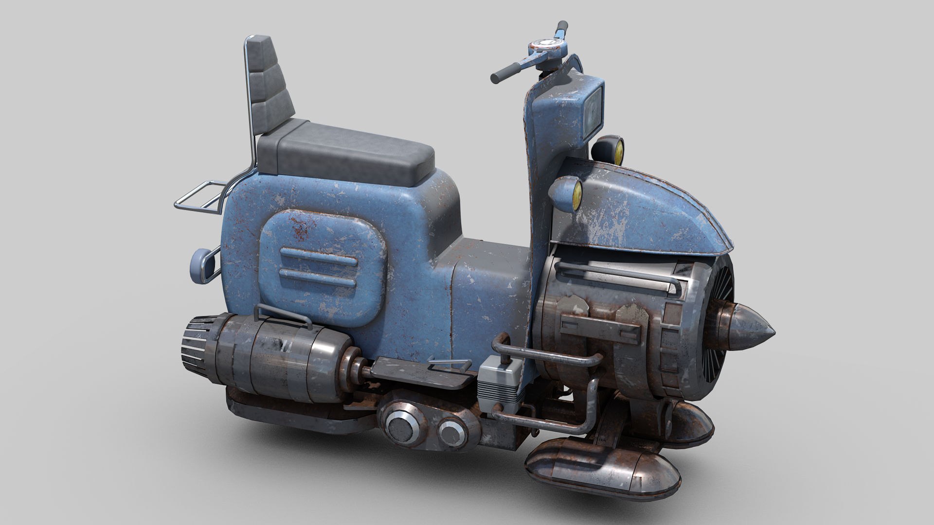 Hover Scooter Model - TurboSquid 2257189