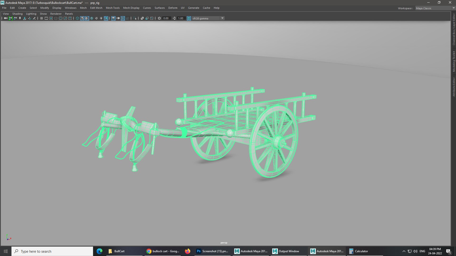 Bullock Cart 3D Model - TurboSquid 1887822
