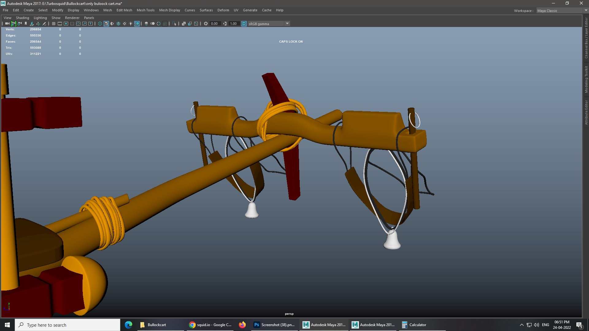 Bullock Cart 3D Model - TurboSquid 1887822