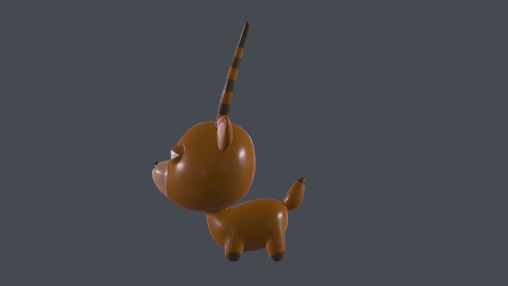 Impala Cartoon Model Model - TurboSquid 1874445