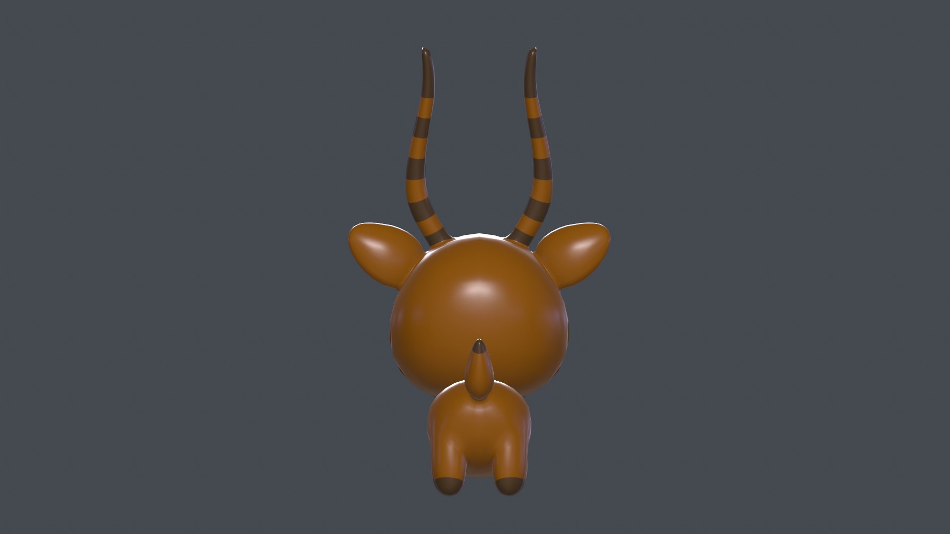Impala Cartoon Model Model - TurboSquid 1874445