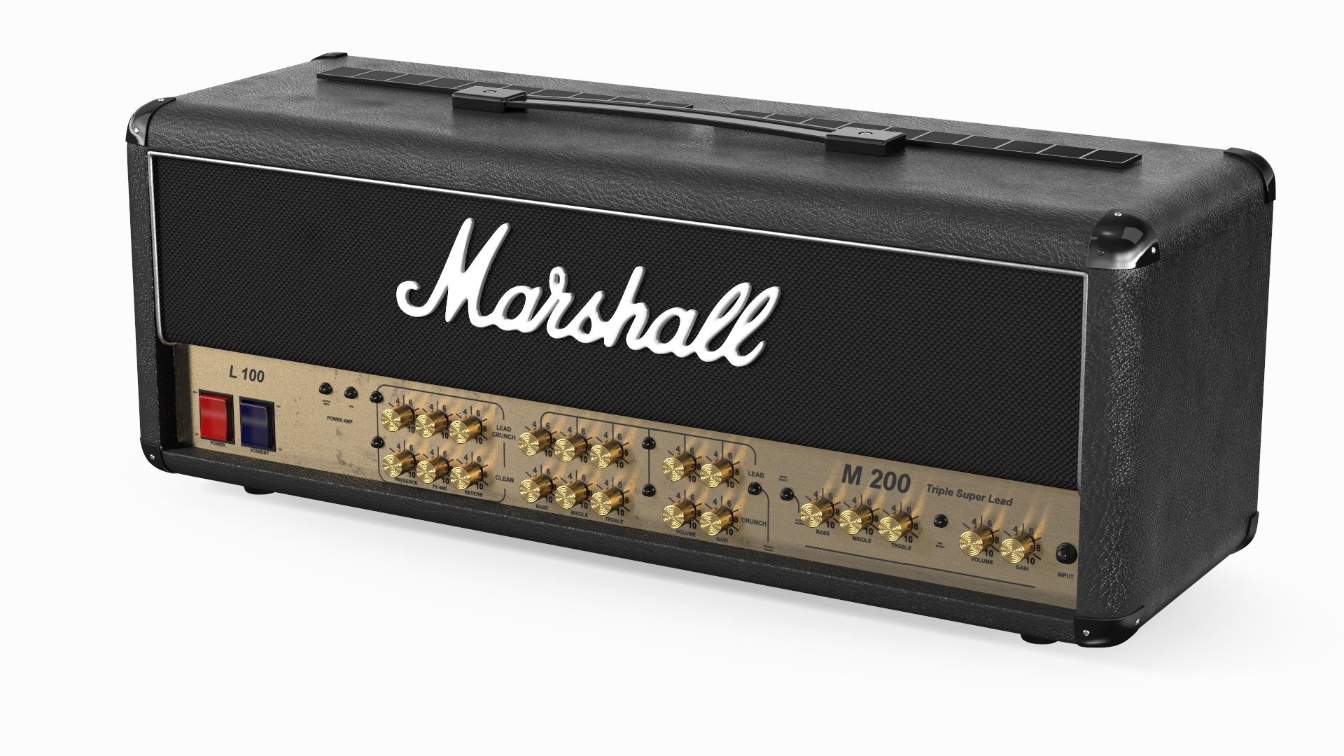 3D Marshall Guitar Amplifier - TurboSquid 2326856