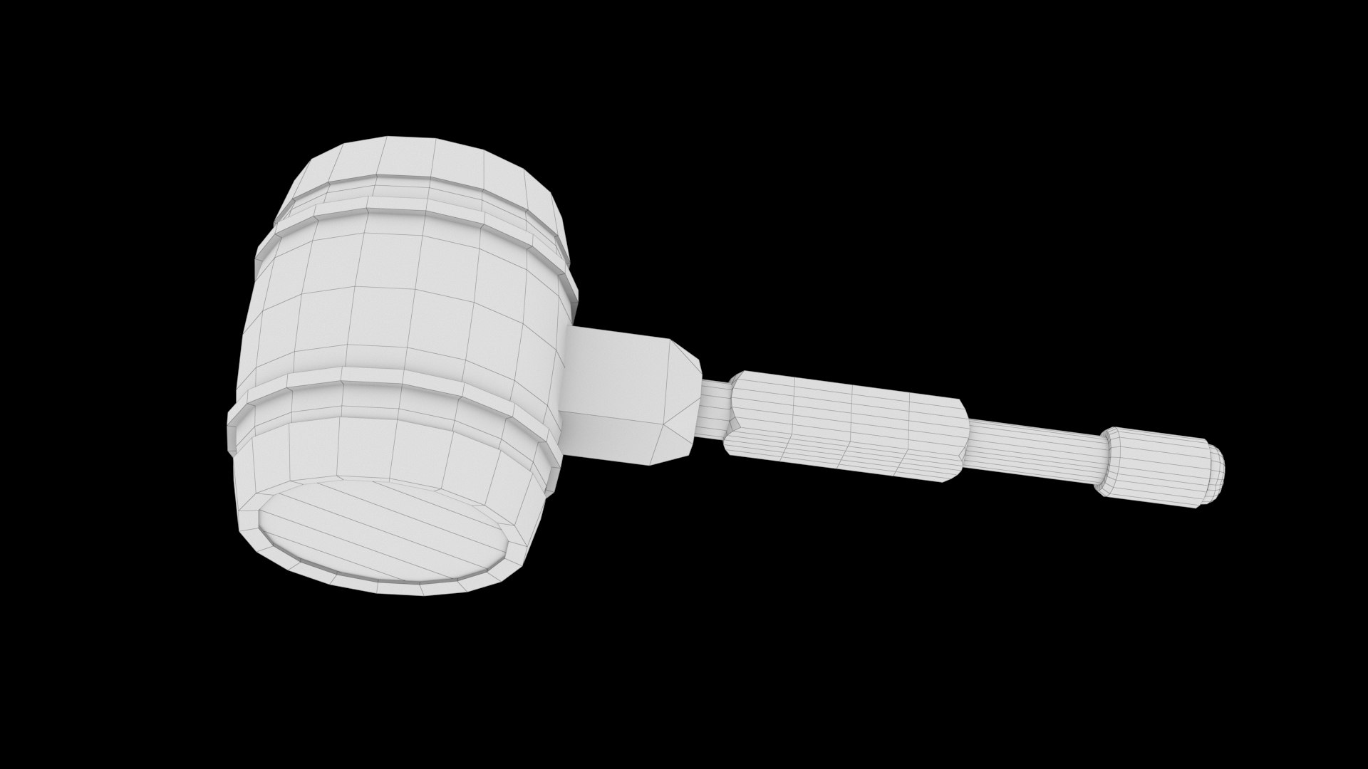 Battle Hammer 3D Model - TurboSquid 1817572