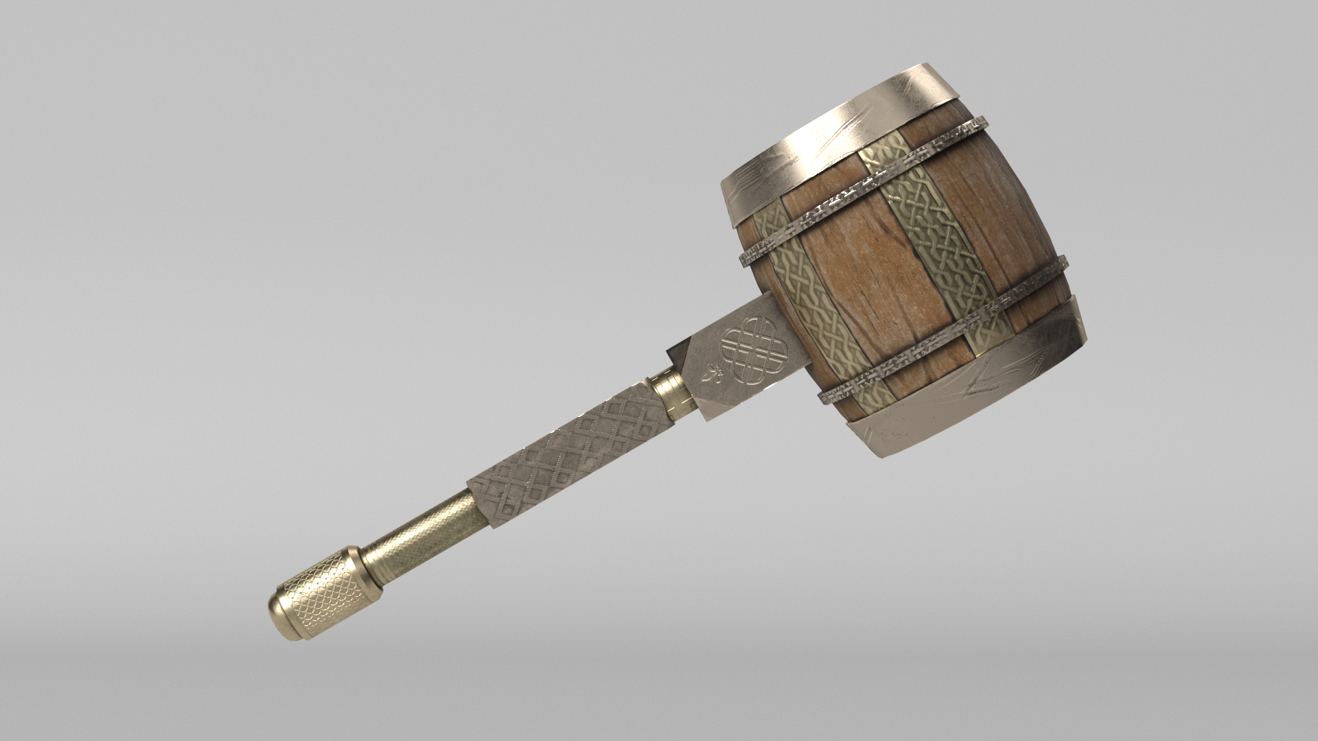 Battle Hammer 3D Model - TurboSquid 1817572