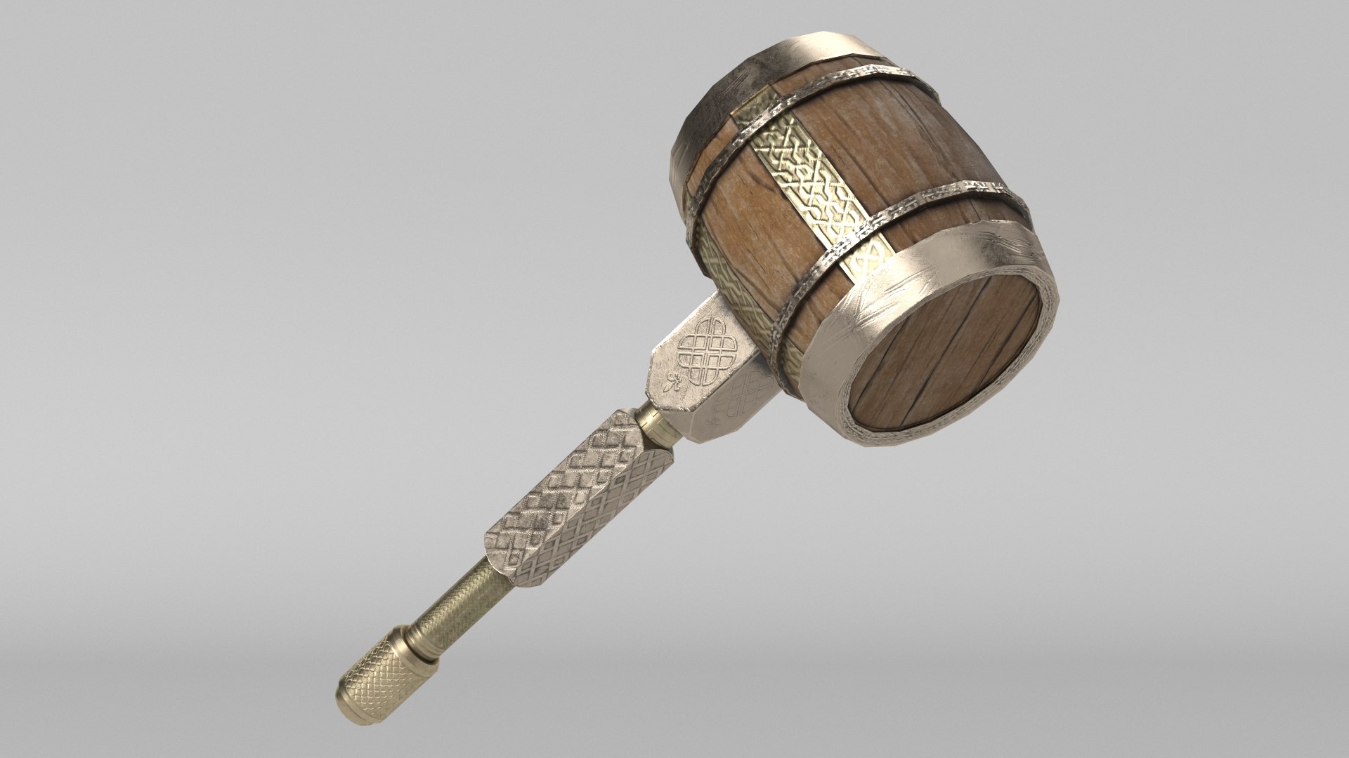 Battle Hammer 3D Model - TurboSquid 1817572