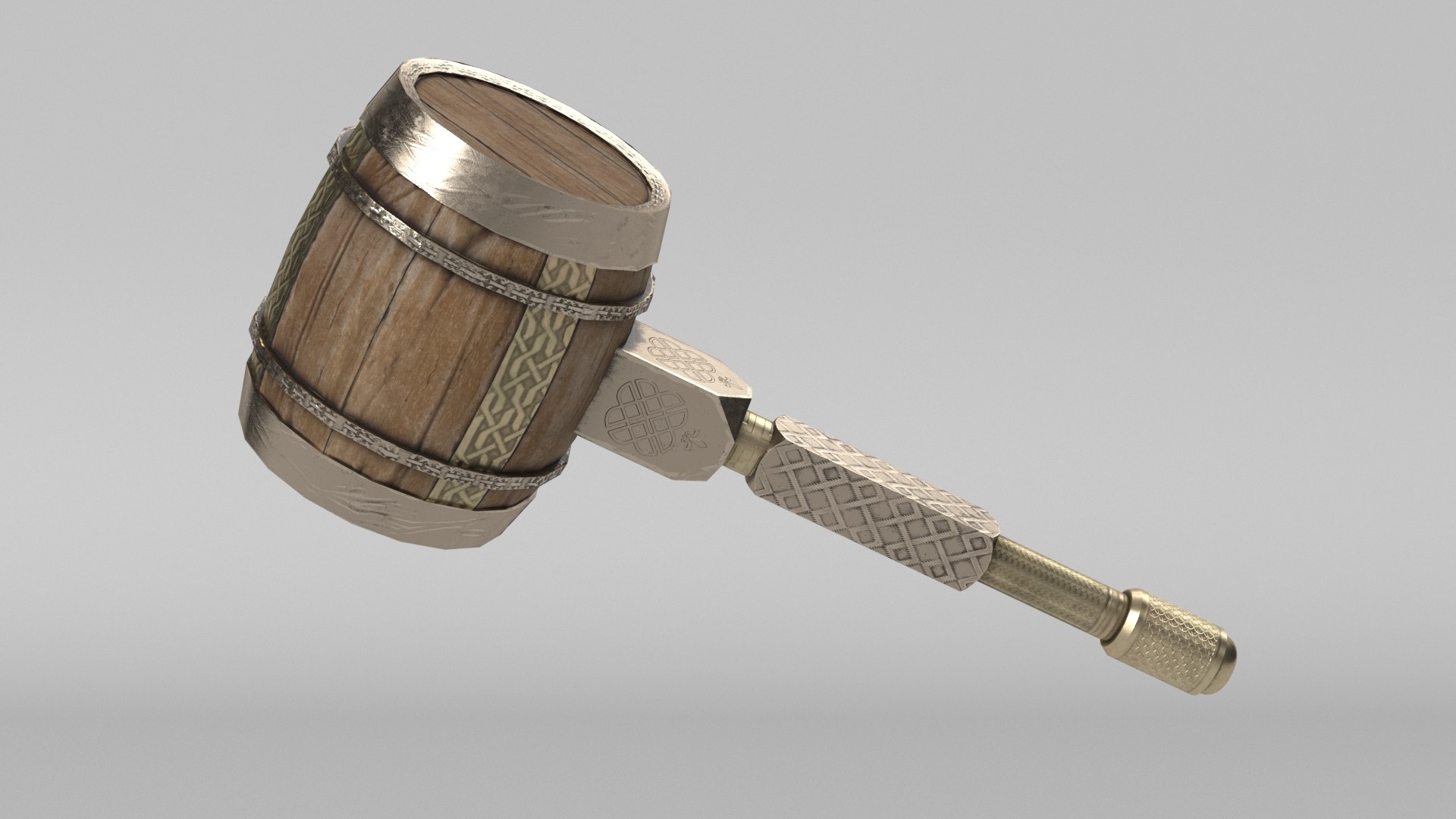 Battle Hammer 3D Model - TurboSquid 1817572
