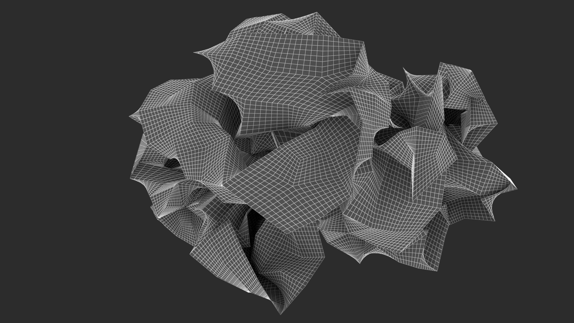 3D model Crumpled Paper 2 - TurboSquid 1937556