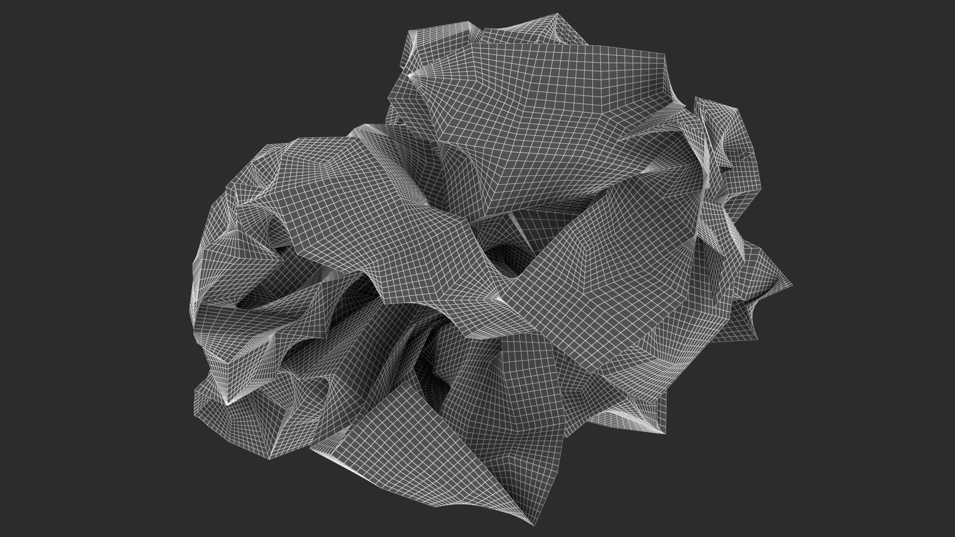 3D model Crumpled Paper 2 - TurboSquid 1937556