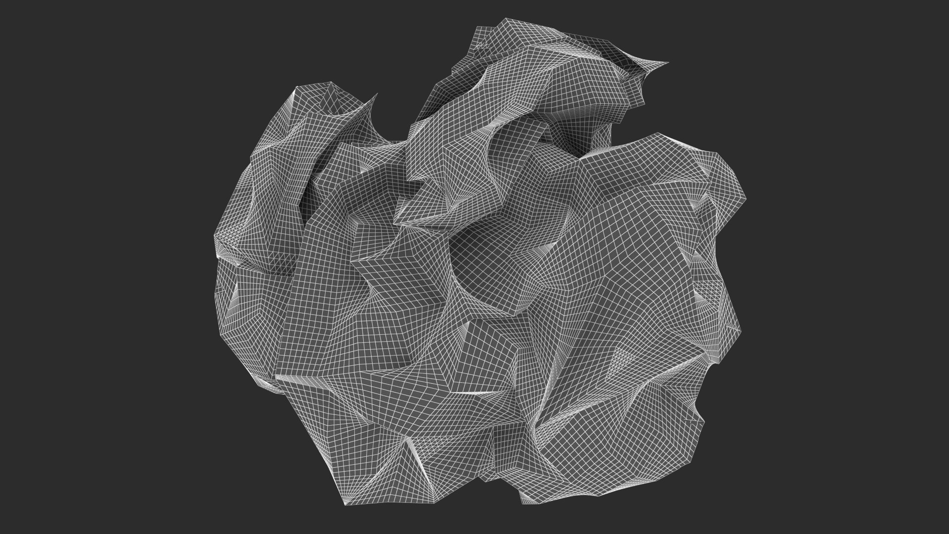 3D model Crumpled Paper 2 - TurboSquid 1937556