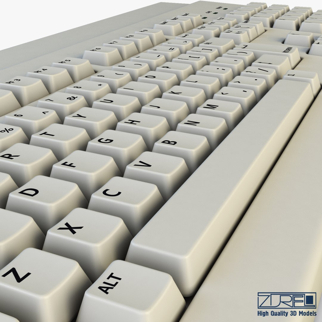 Keyboard V 1 Model - TurboSquid 1210825