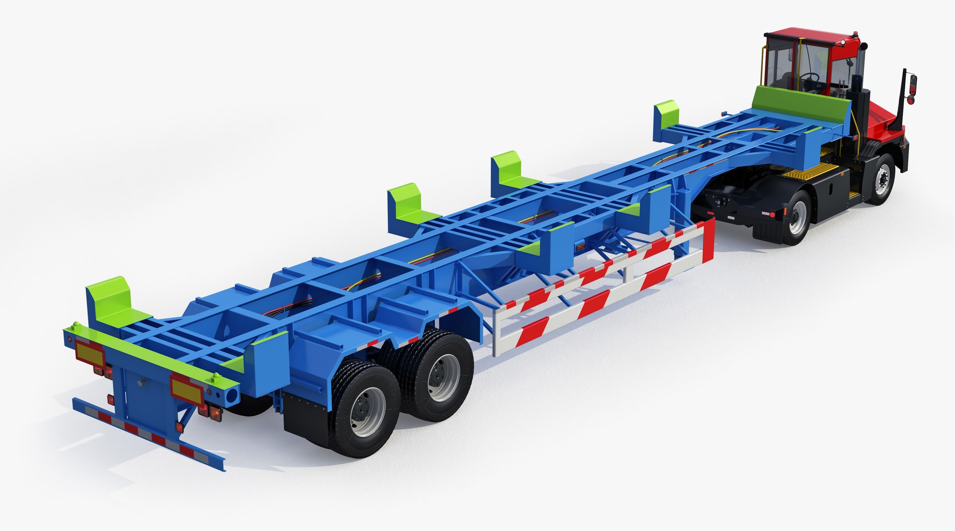 Kalmar t2 terminal tractor 3D model - TurboSquid 1250635