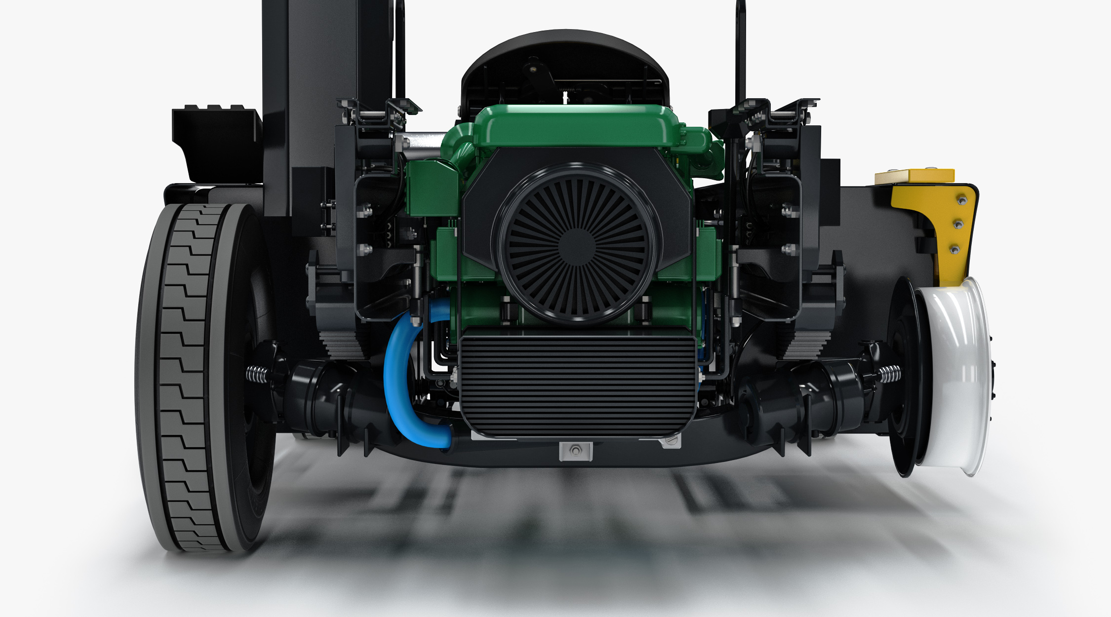 Kalmar t2 terminal tractor 3D model - TurboSquid 1250635