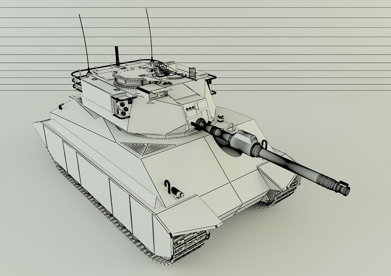 3D Sherman II Model Military Tank Model - TurboSquid 2069208