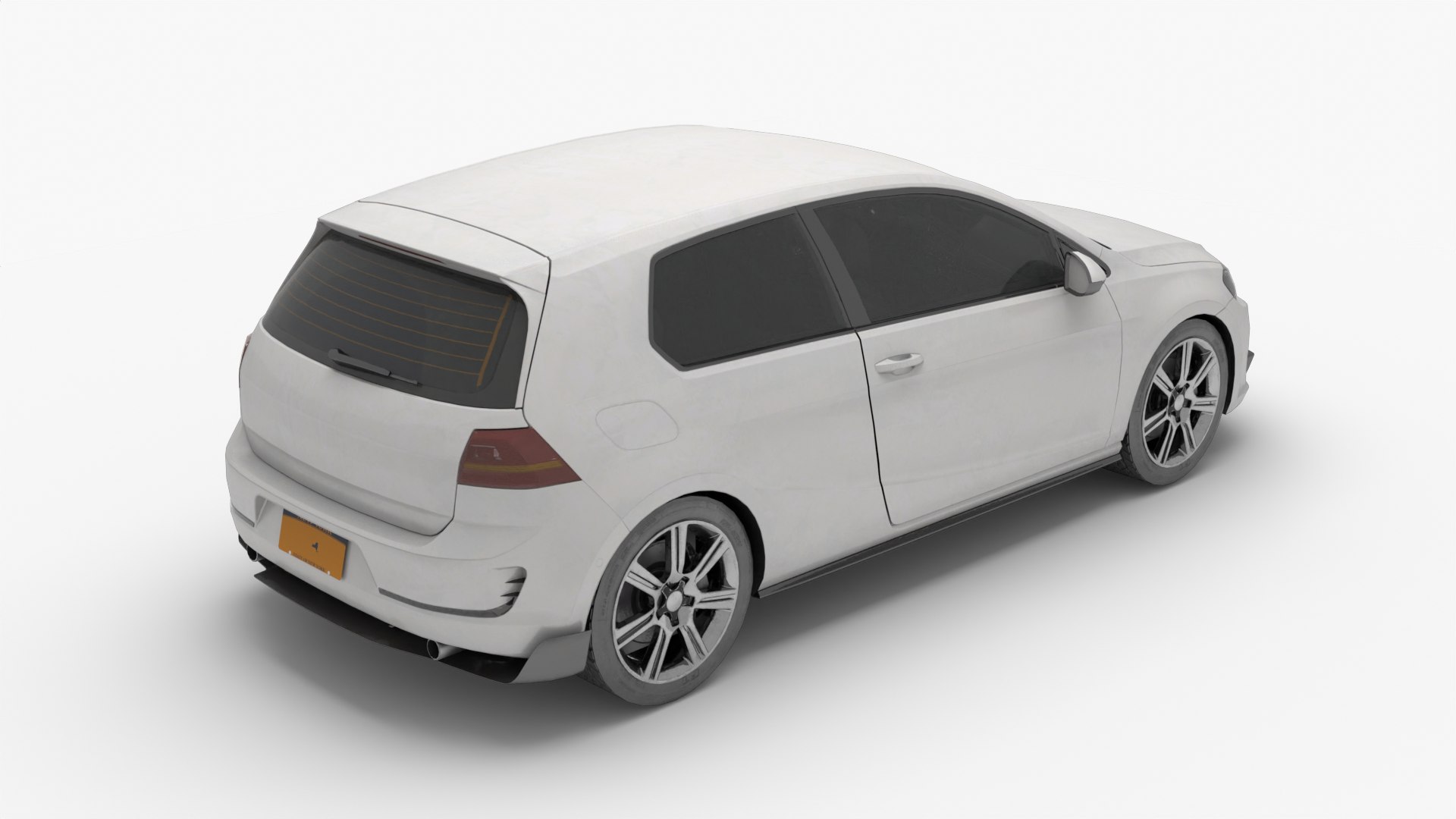 3D Volkswagen Golf Model - TurboSquid 2366272