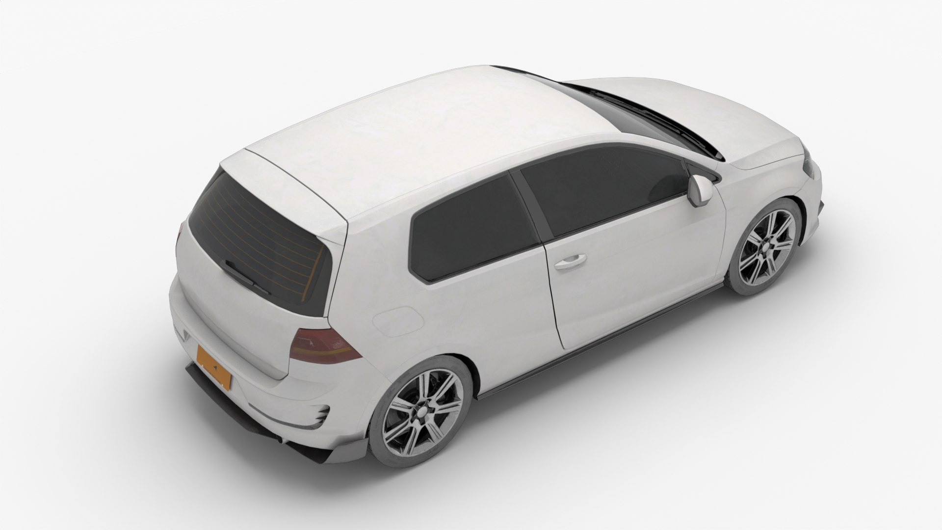 3D Volkswagen Golf Model - TurboSquid 2366272
