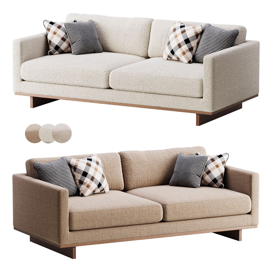 Everly Sofa 3D Model - TurboSquid 2378012