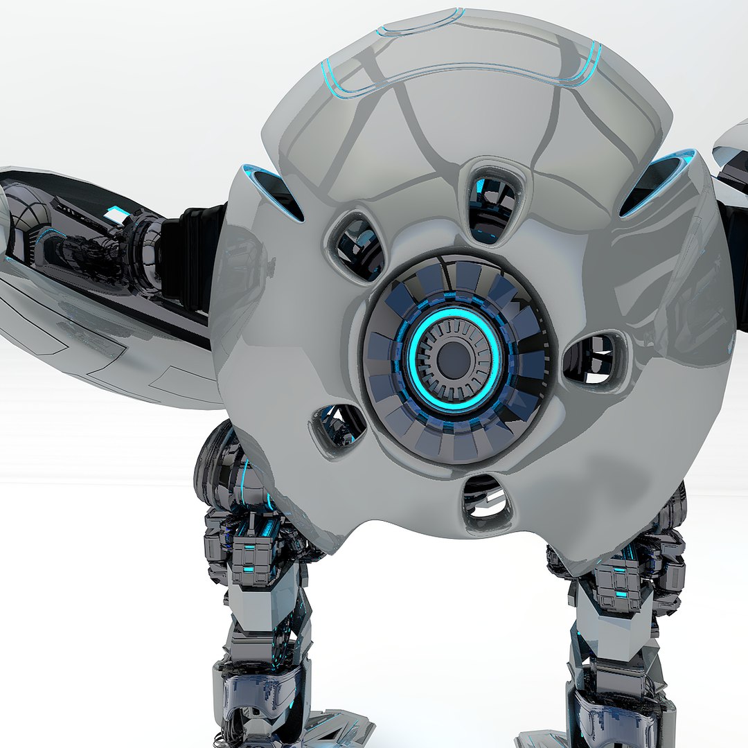 3d Model Robot Robo Turtle