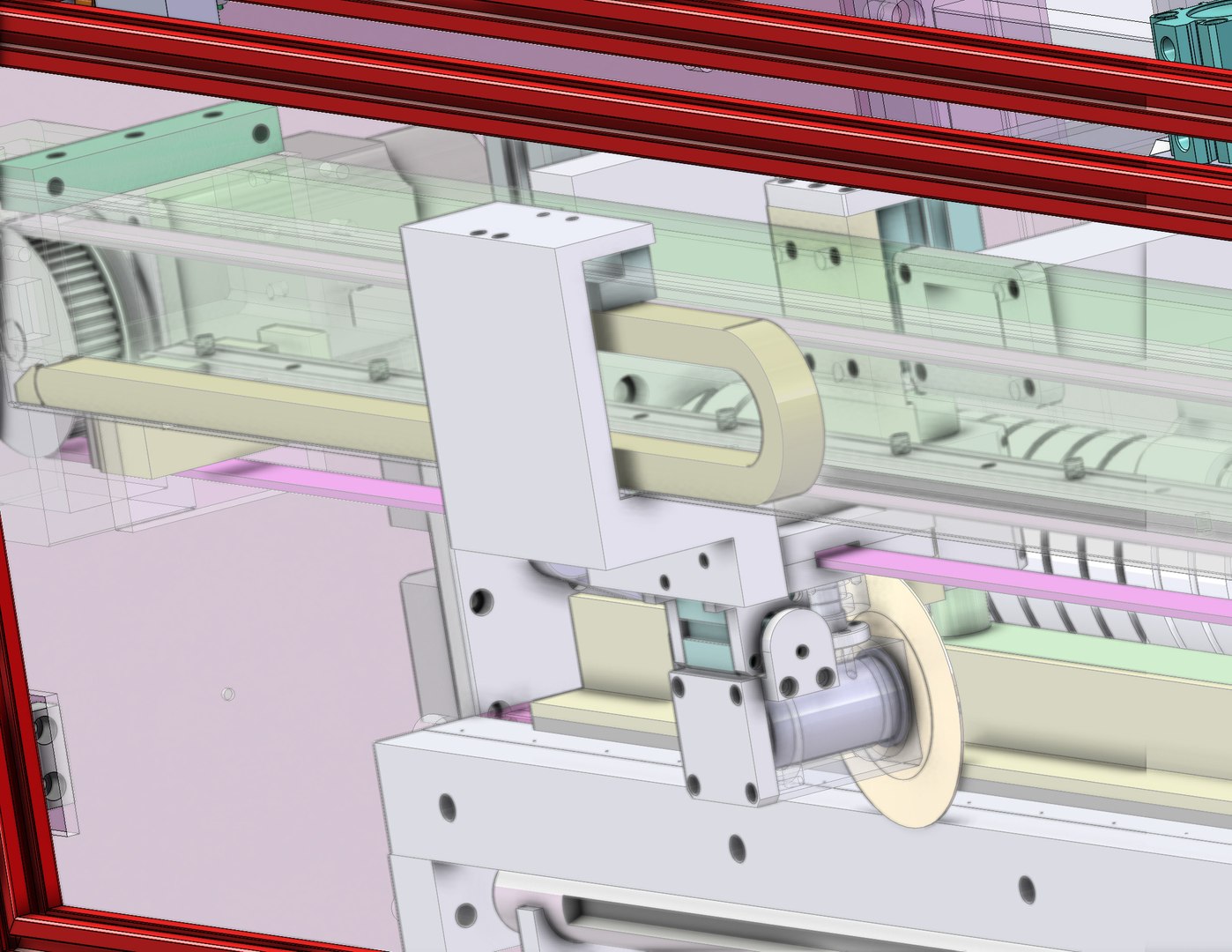 3D model industrial 3D model photocell film cutting machine ...