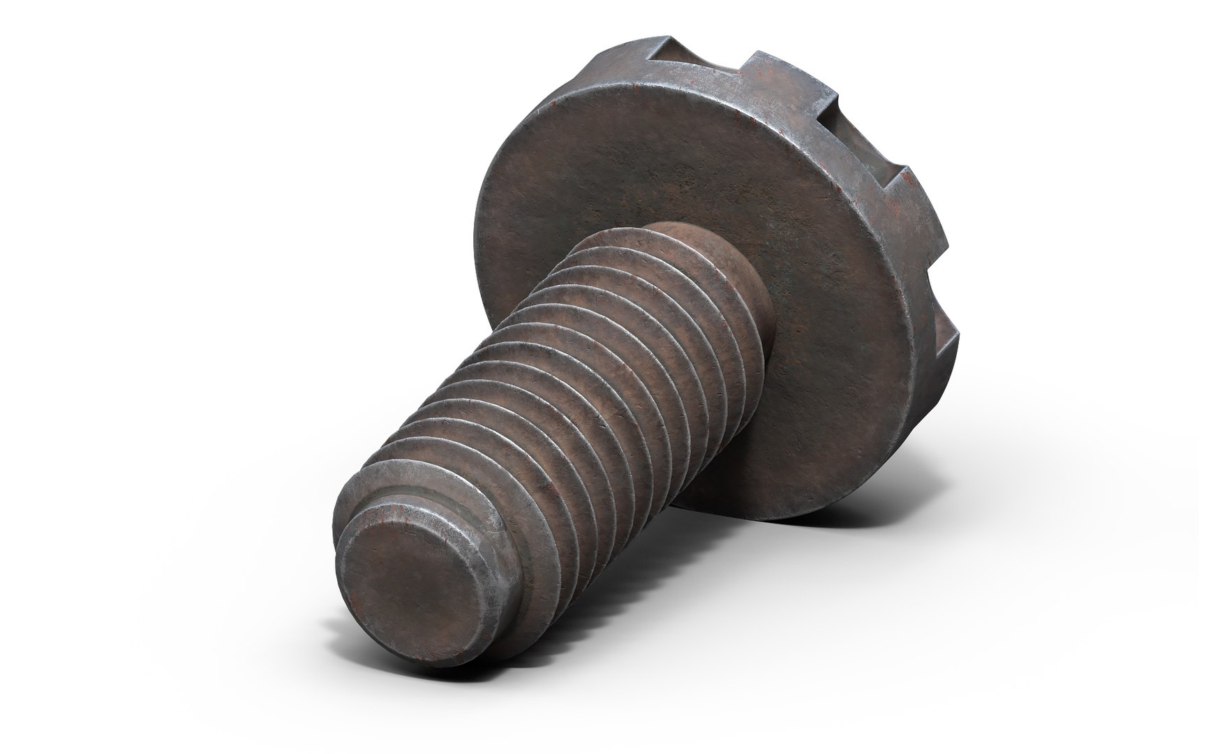 3D Rusty Bolt Model - TurboSquid 2393454