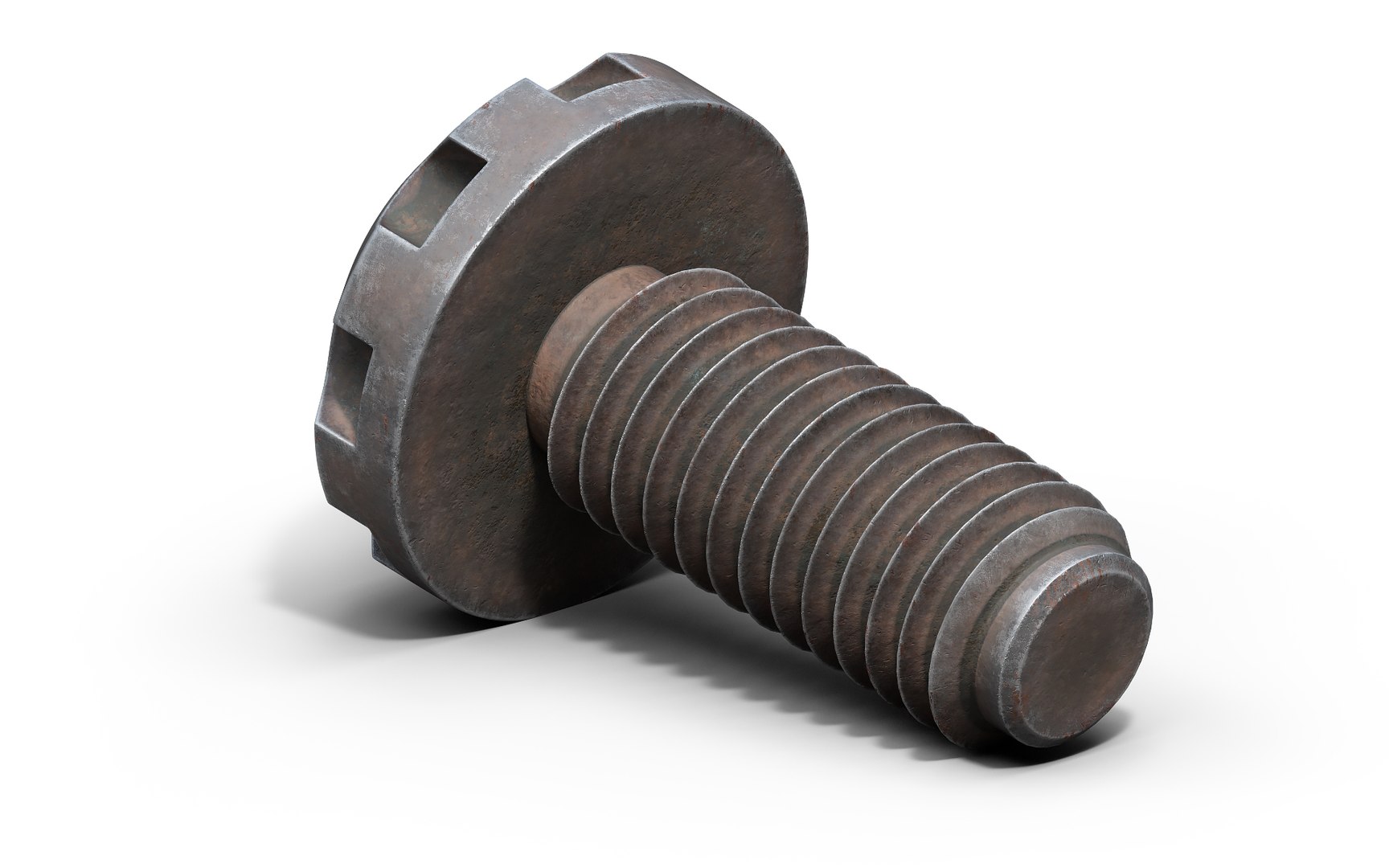 3D Rusty Bolt Model - TurboSquid 2393454