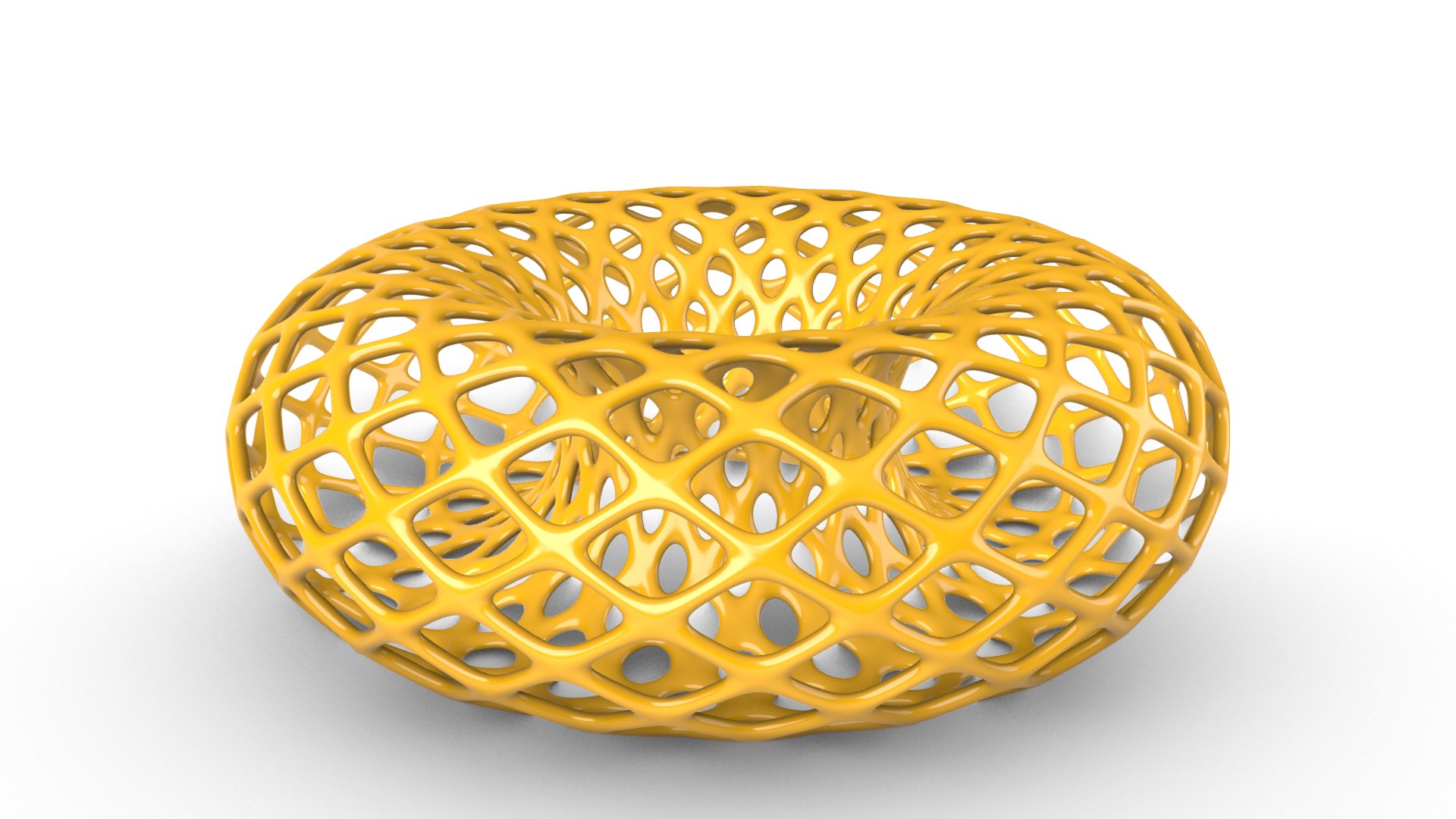 Torus Skeleton Network Model - TurboSquid 2311206
