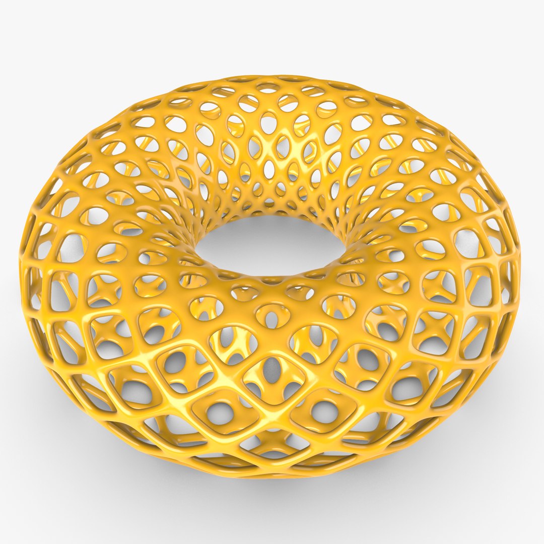 Torus Skeleton Network Model - TurboSquid 2311206